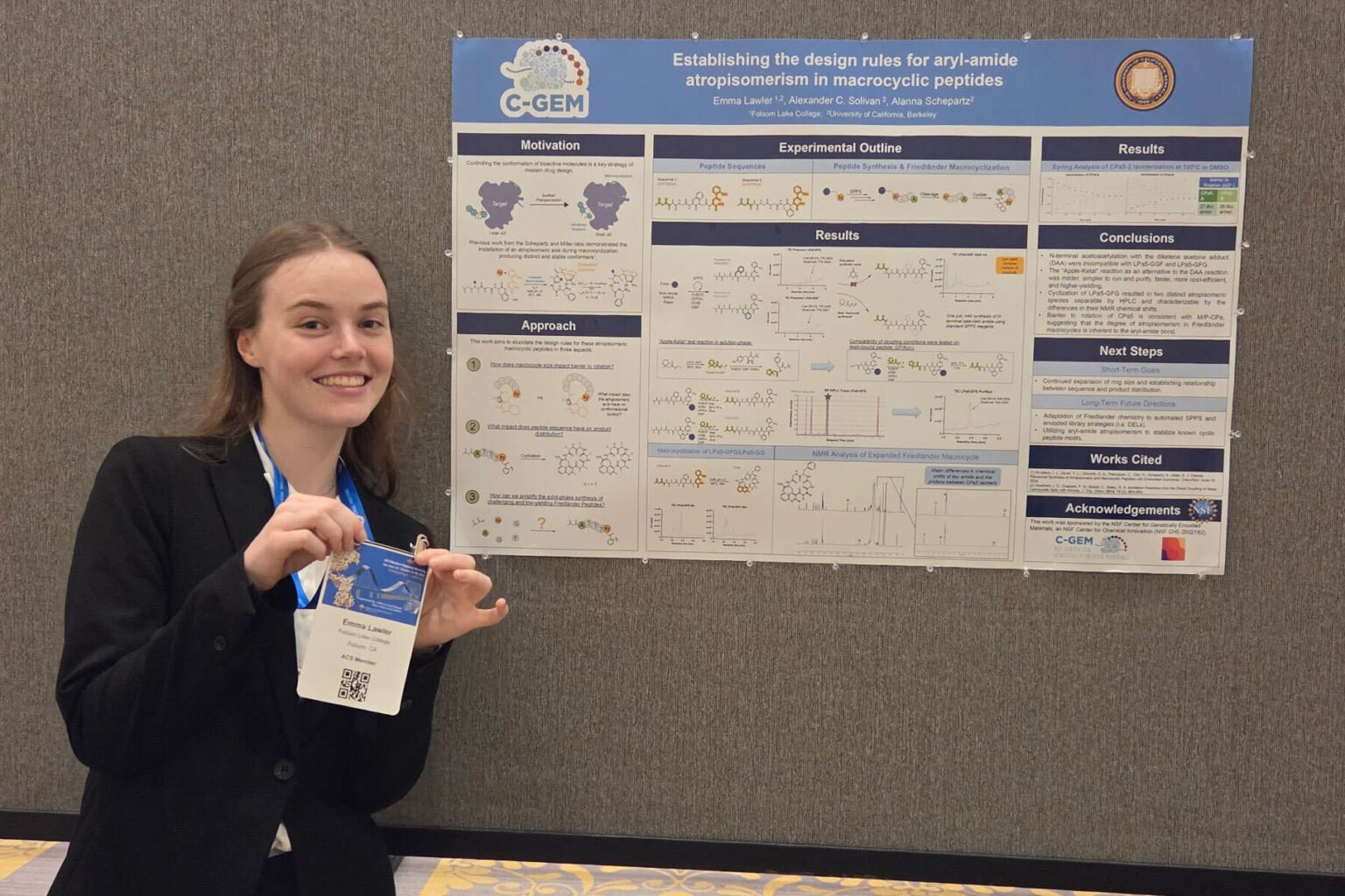 C-GEM undergraduates present their research at conferences | Center for ...